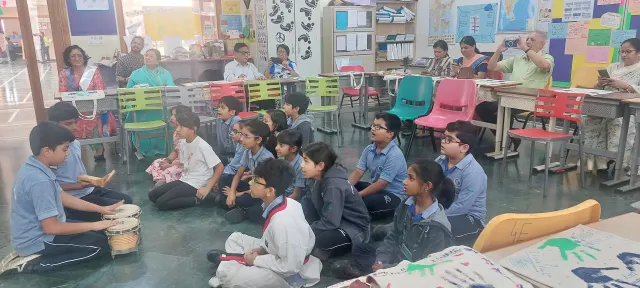 Pathways School Noida - Grandparents Day with PYP 3 to 5